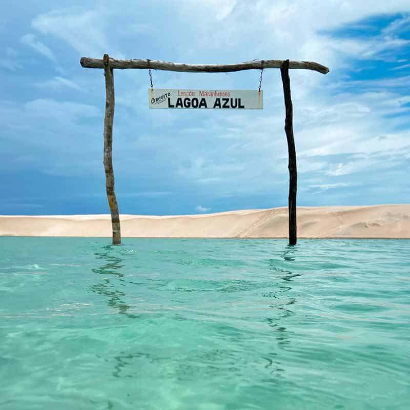 Trilha pela Lagoa Azul – Mundo das Dunas